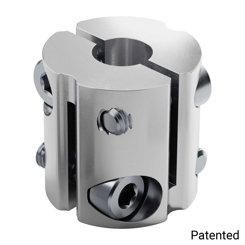4007 Series Hyper Coupler 8mm Round Bore To 8mm Rex™ Bore Gobilda®